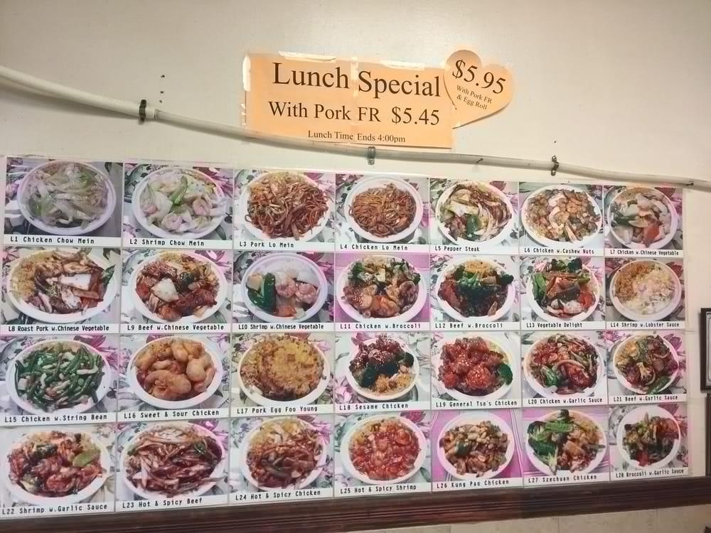 Menu at Mr Lu's Chinese Restaurant, Winston-Salem, Robinhood Rd