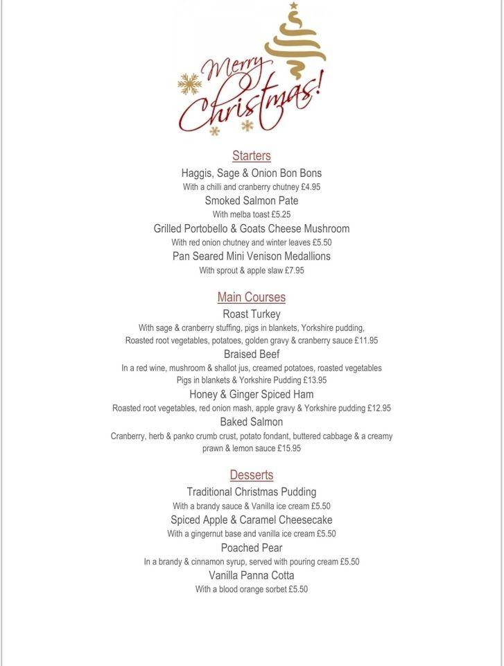Menu at The Fairburn Hotel pub & bar, Mauchline