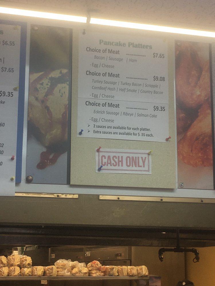 Menu at YELLOW HOUSE REloaded fast food, Washington, Minnesota Ave NE