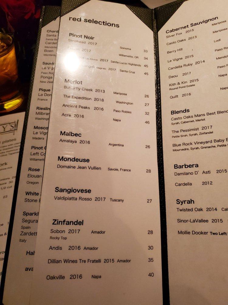 Menu at Fredricks of Savourys pub & bar, Mariposa