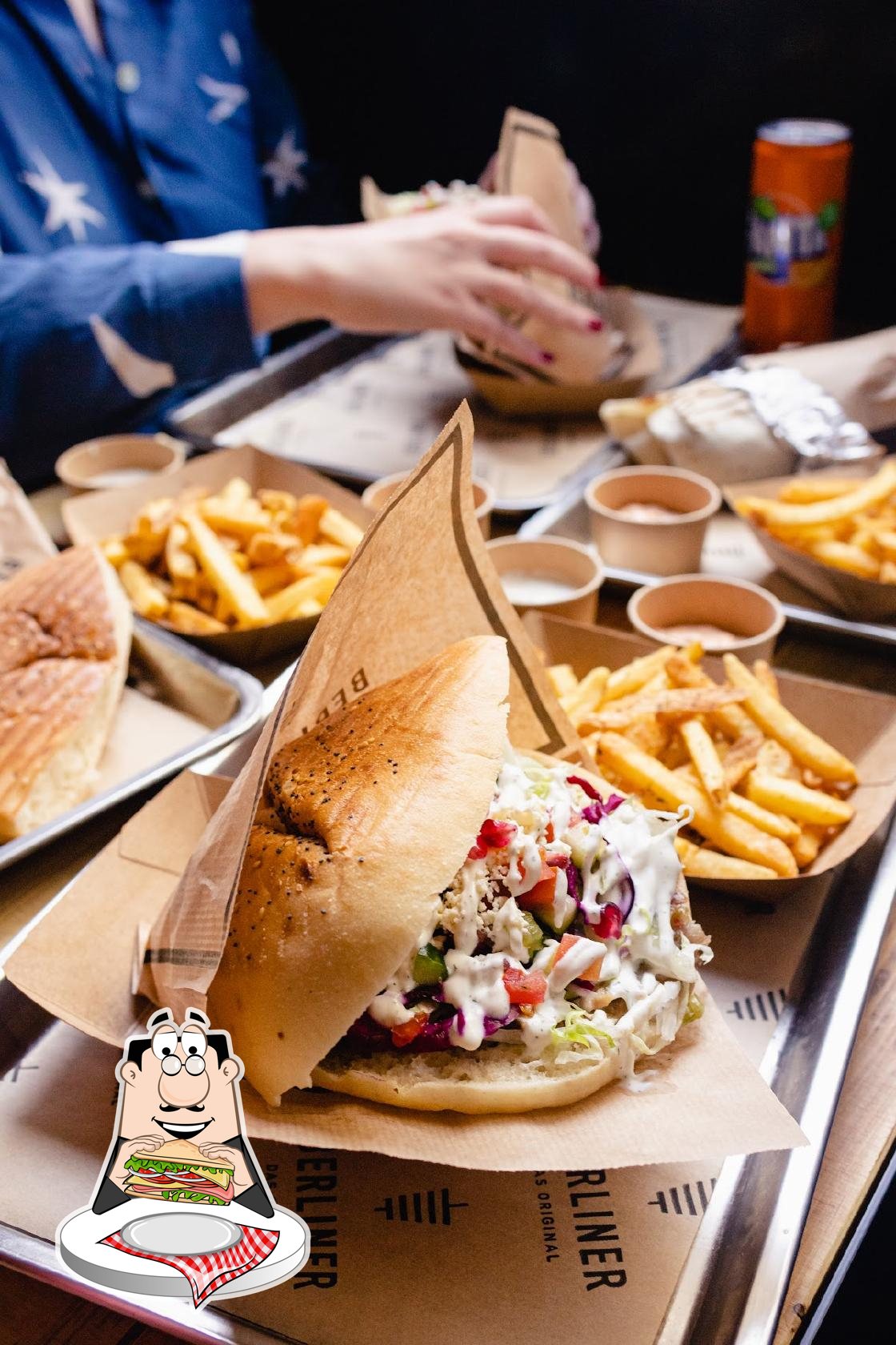 Berliner Das Original - Kebab restaurant, Lyon, Les Tables - Menu du ...