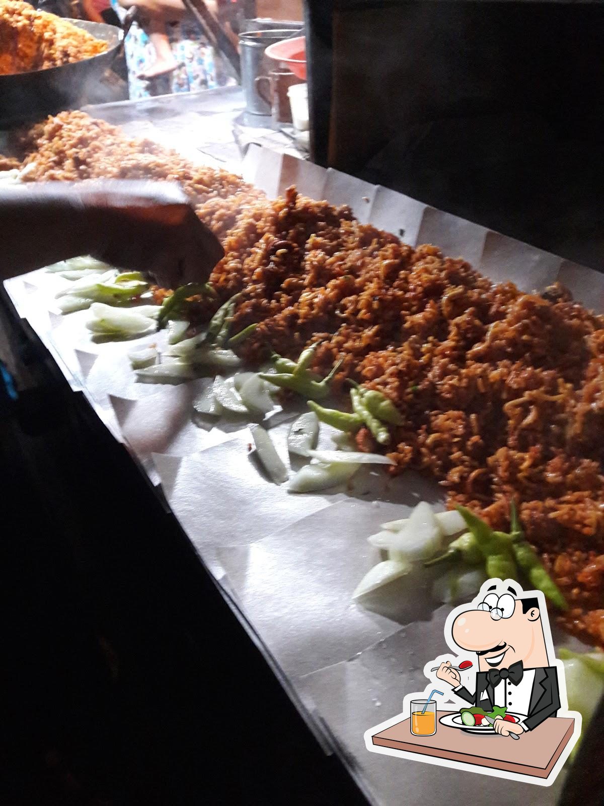 Nasi Goreng / Sego Goreng Pak Ro'up (Pak Ndut) restaurant, Surabaya ...