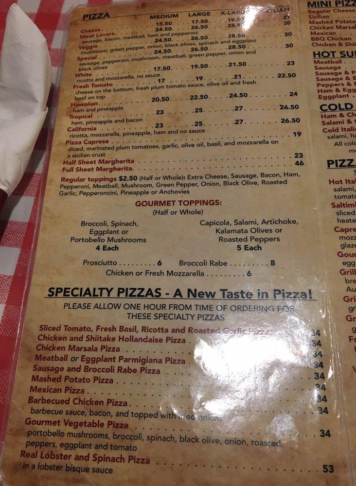 Menu at Pizza Time pizzeria, Boca Raton, SW 2nd Ave #7000