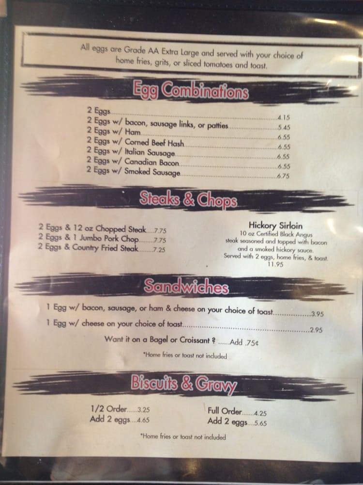 Menu at Savory Restaurant, Largo
