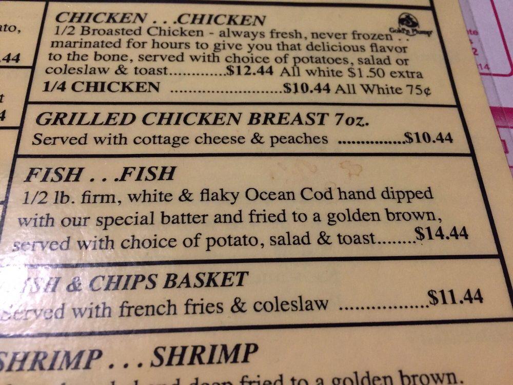 Menu at Blacksmith Lounge & Broaster restaurant, Hugo