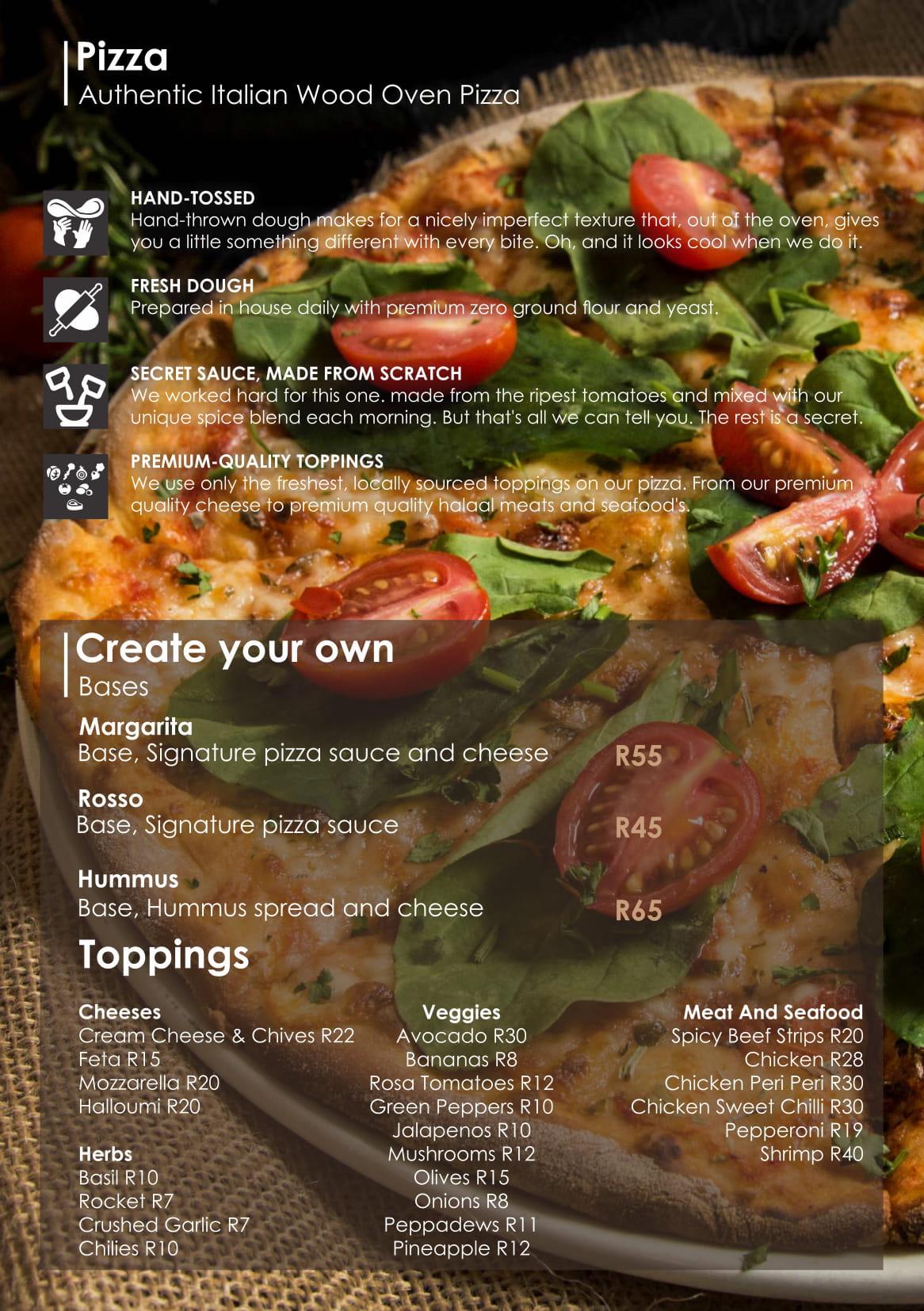 Menu at Le Kreamery restaurant, Centurion, Eldo Square Shopping Centre
