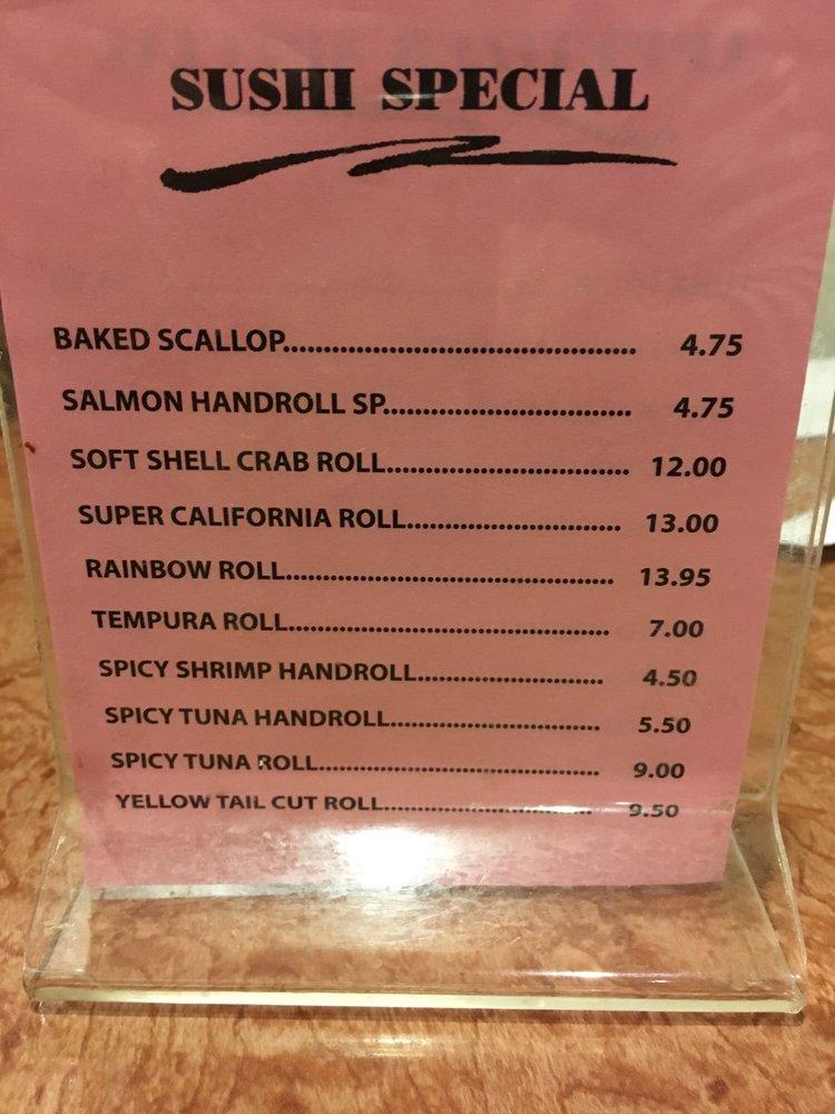 Menu at Kotobuki Restaurant, Laguna Hills
