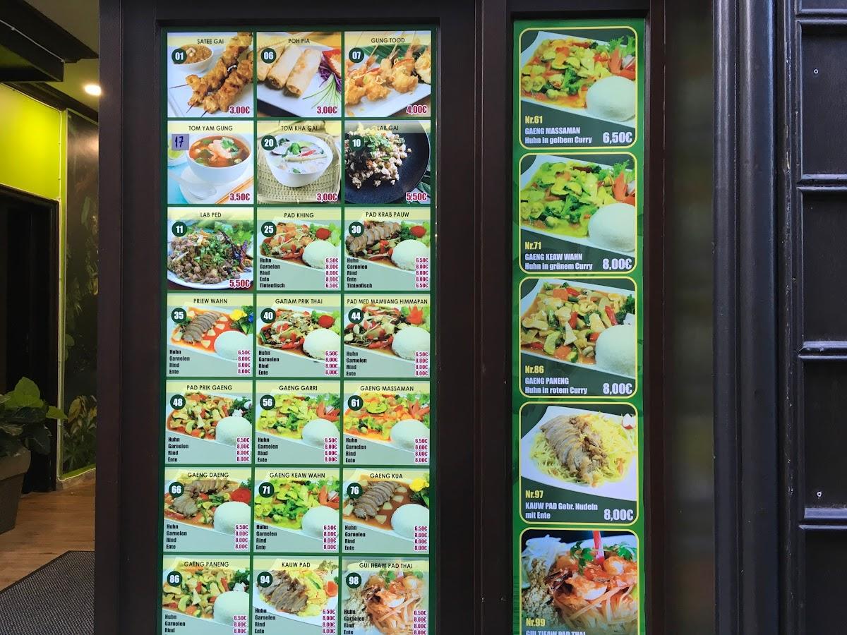 Menu at Thai-Viet Street Food Imbiss restaurant, Cologne, Kleine ...