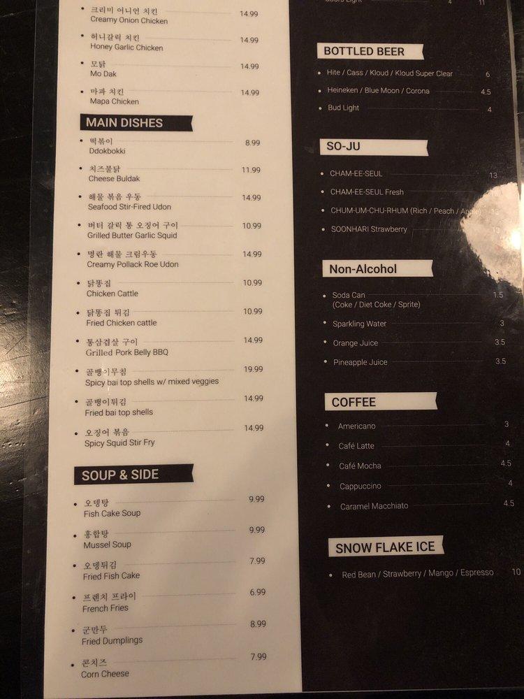 Menu at UnderGround Kitchen pub & bar, Federal Way
