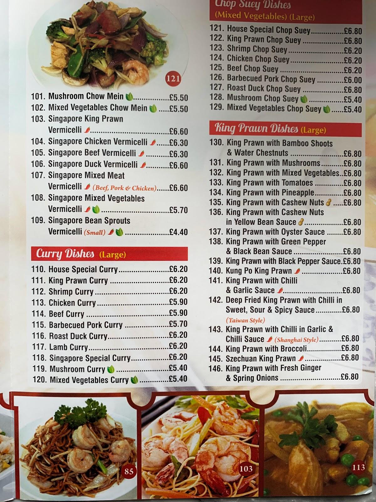 Menu at Classic Canton fast food, Ripley