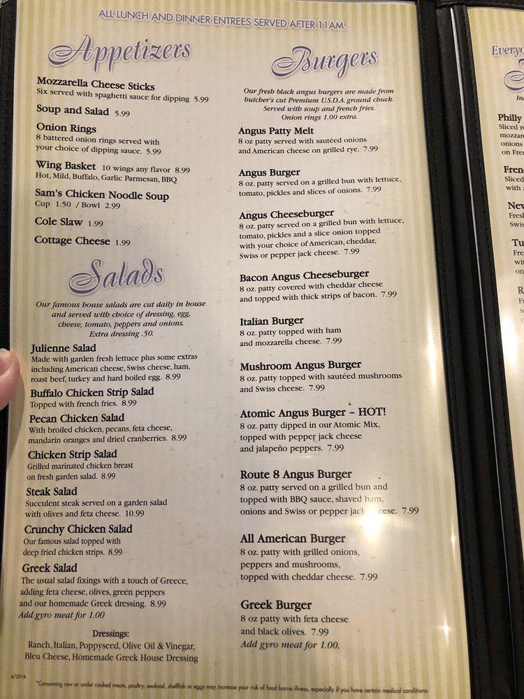Menu at Dolphin Restaurant, Bedford