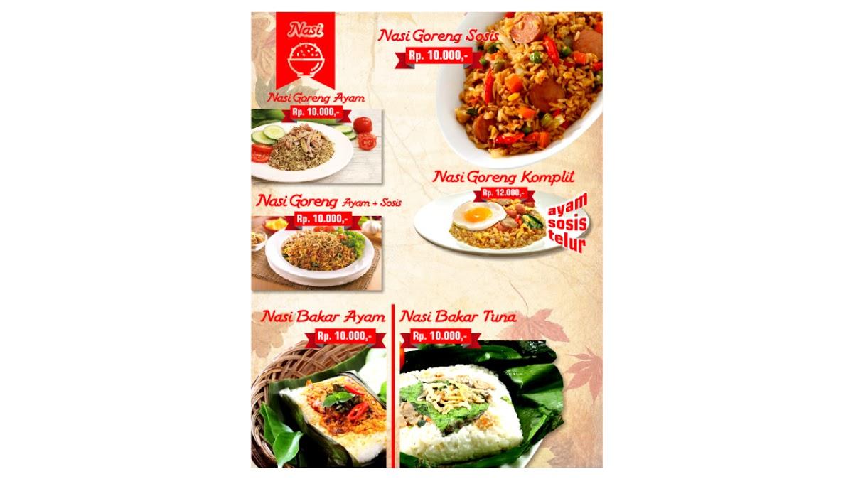 Menu at Mango Resto, Penambangan