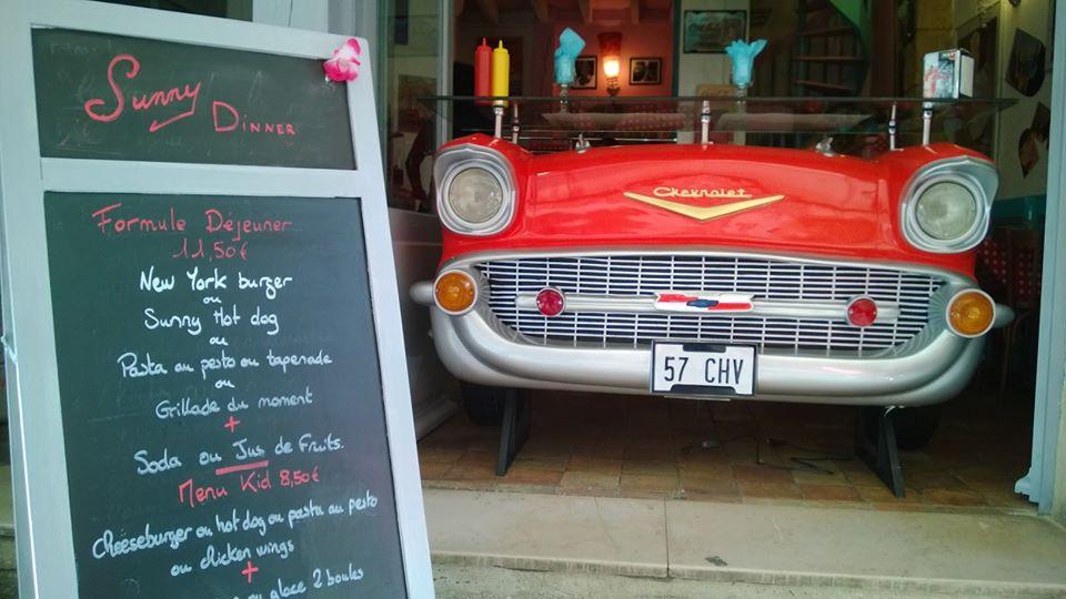 Menu at Sunny Diner restaurant, Tours, 19 Rue de la Rôtisserie