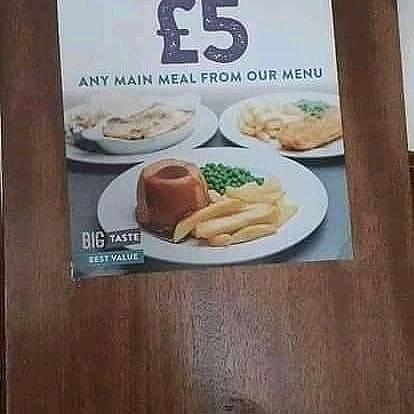 Menu at The Oxbridge pub & bar, Stockton-on-Tees