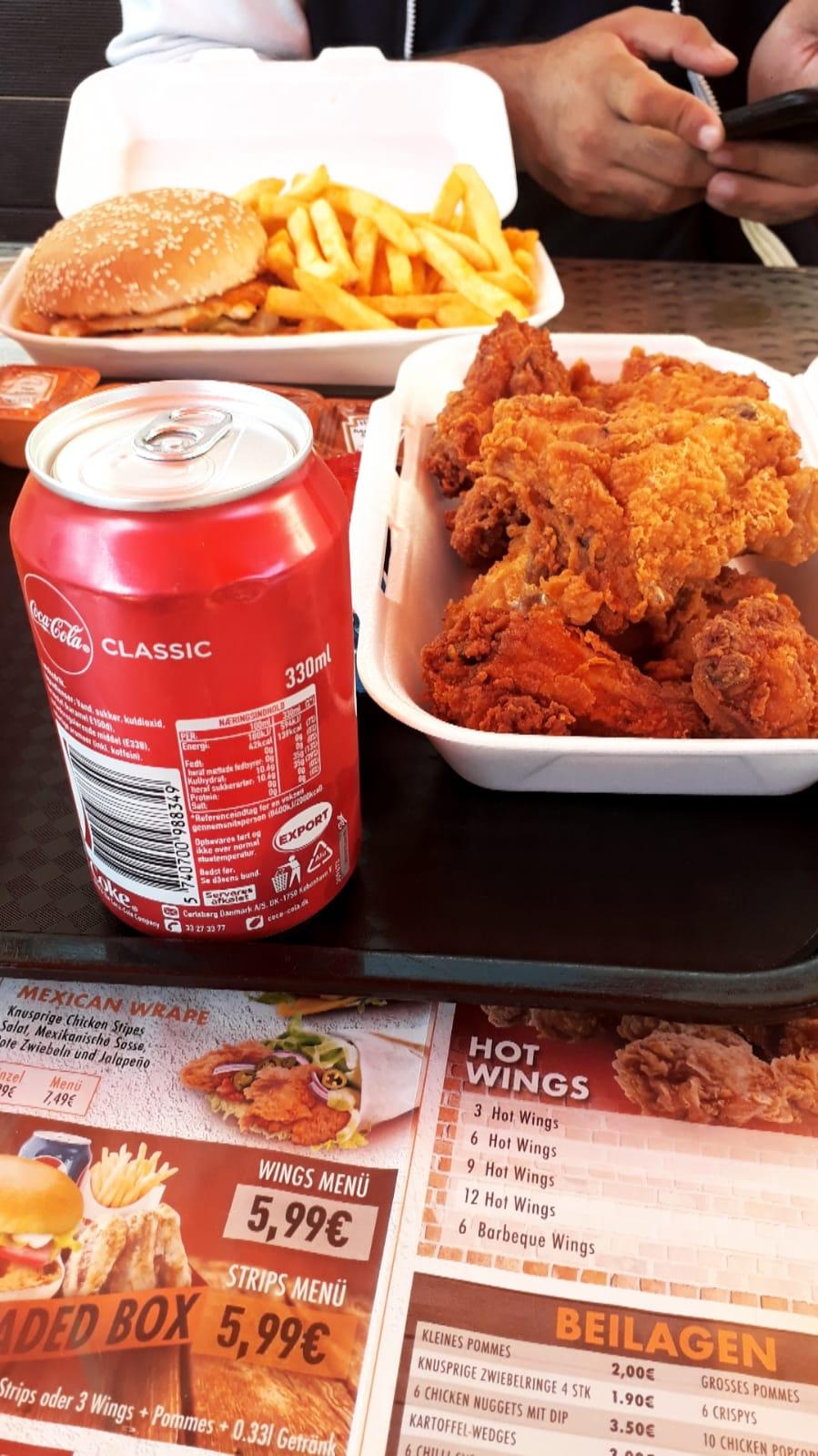 Speisekarte von Rooster Fried Chicken restaurant, Frankfurt am Main ...