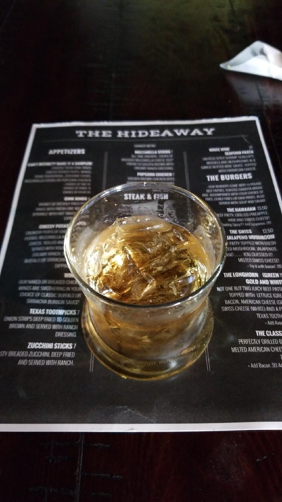 Menu at The HideAway Restaurant & Bar, Battle Mountain
