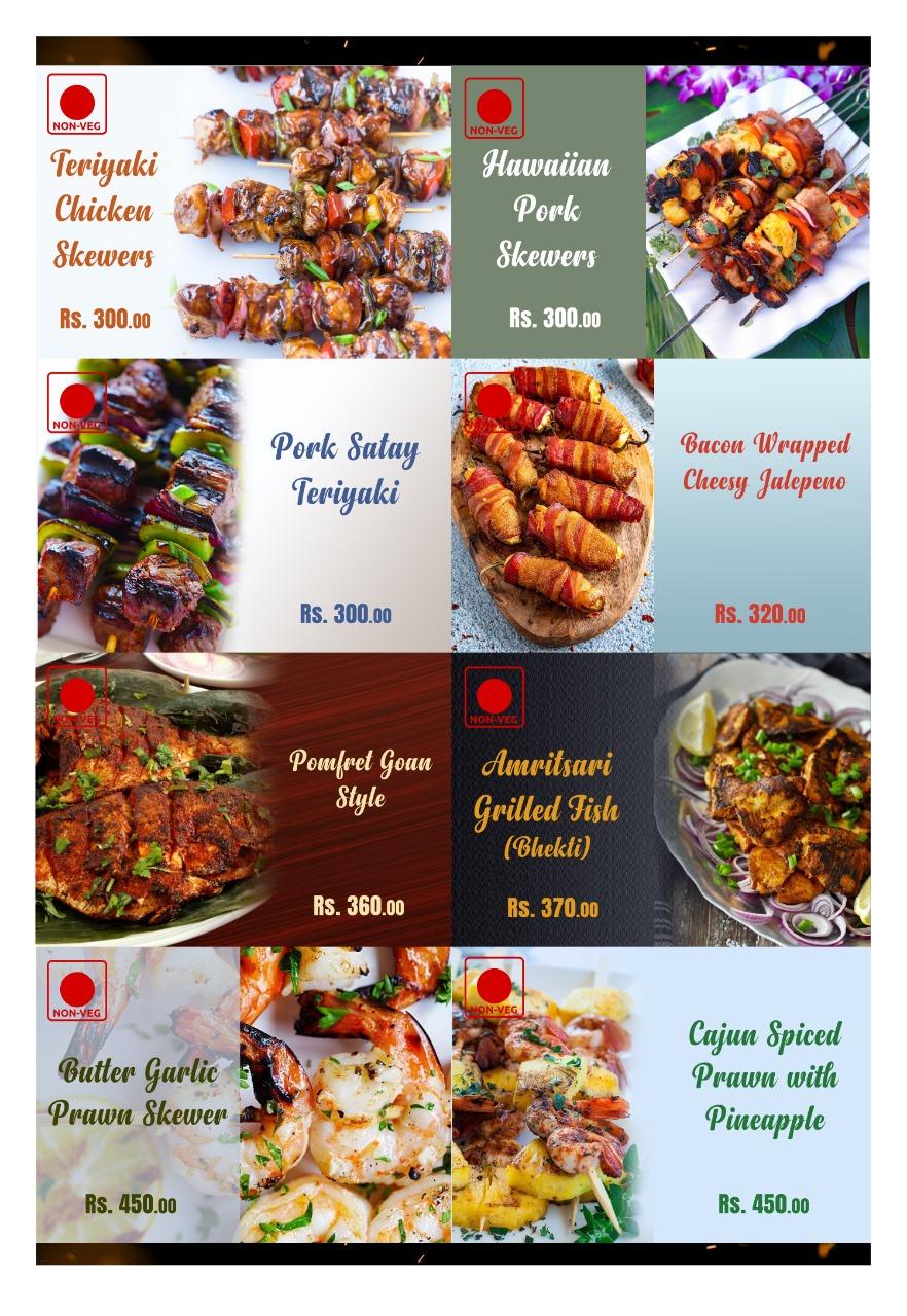 Menu at Grill-O-holic, Kolkata
