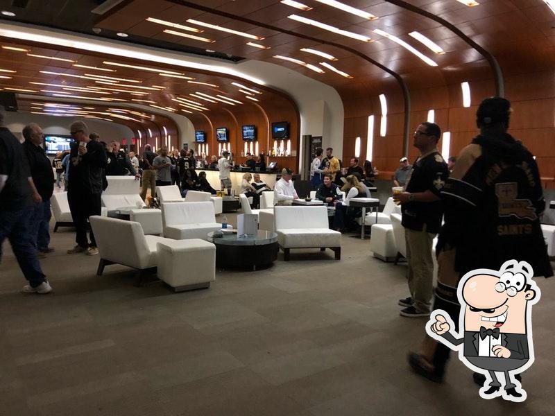 Bunker Club Lounge in the Superdome in New Orleans