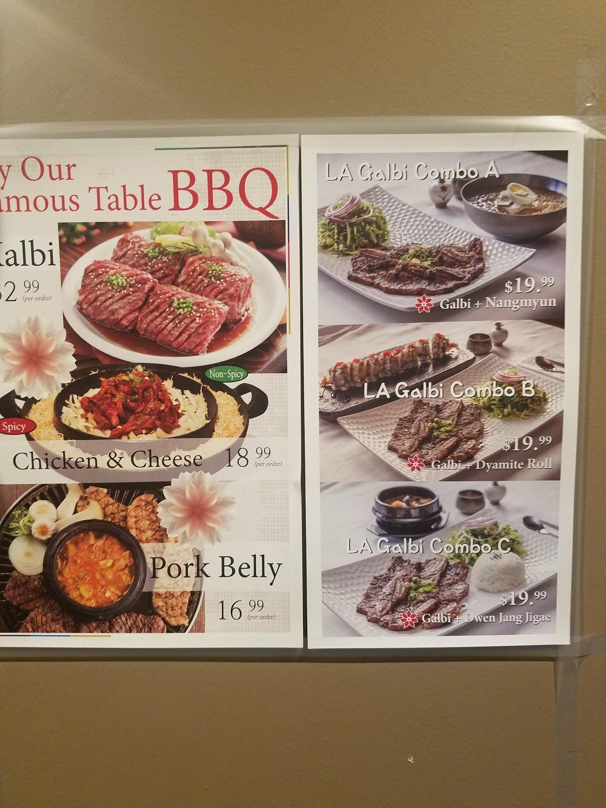 Menu at Seoul House Restaurant, Toronto, Dufferin St