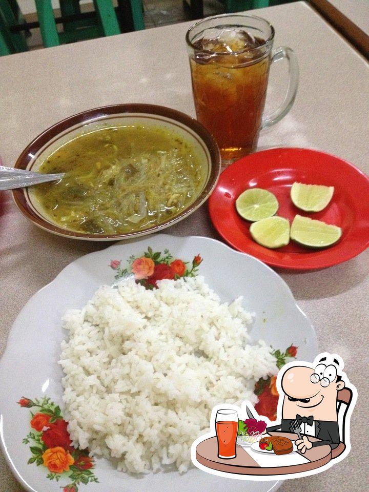 Soto Gebrak restaurant, Jakarta, Jalan Trans Yogie