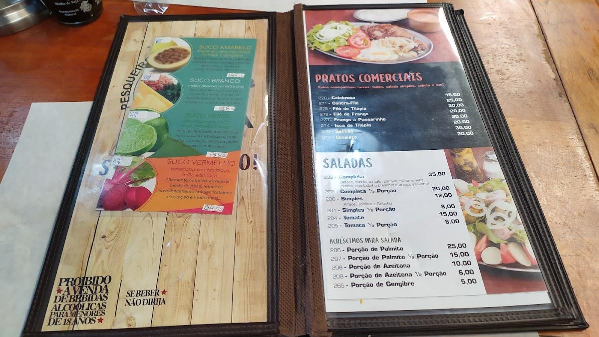 Menu at Pesqueiro e Restaurante Irmãos Hara, Cotia