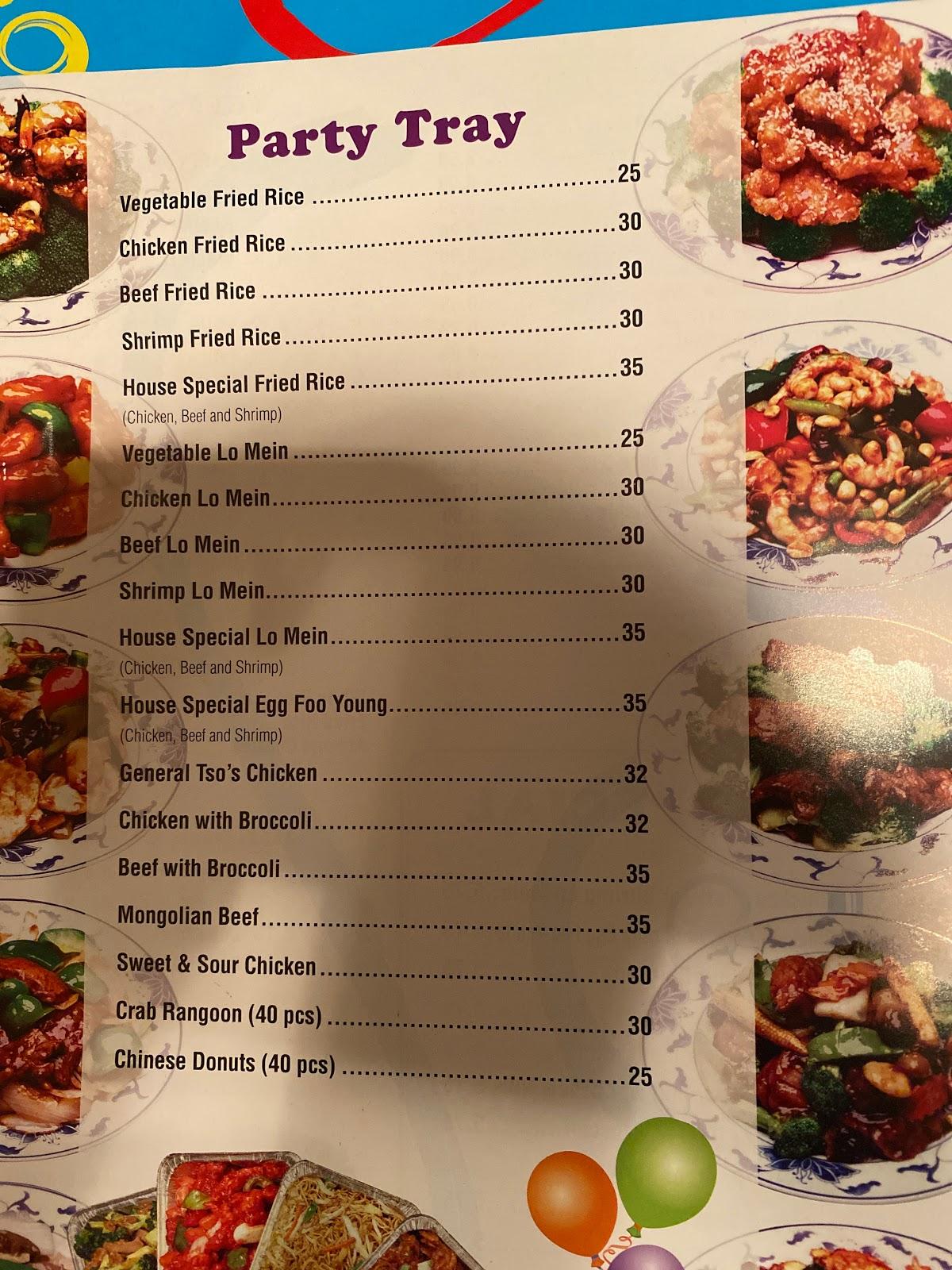 Menu at FAMILY BUFFET restaurant, Burlington
