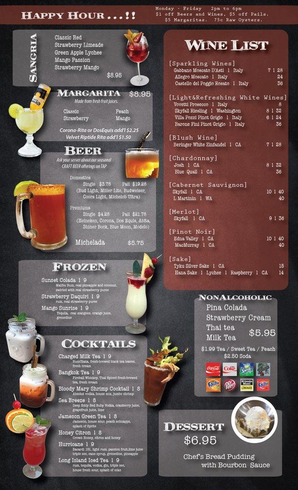 Menu at The Crab Station - Fort Worth Presidio pub & bar, Fort Worth