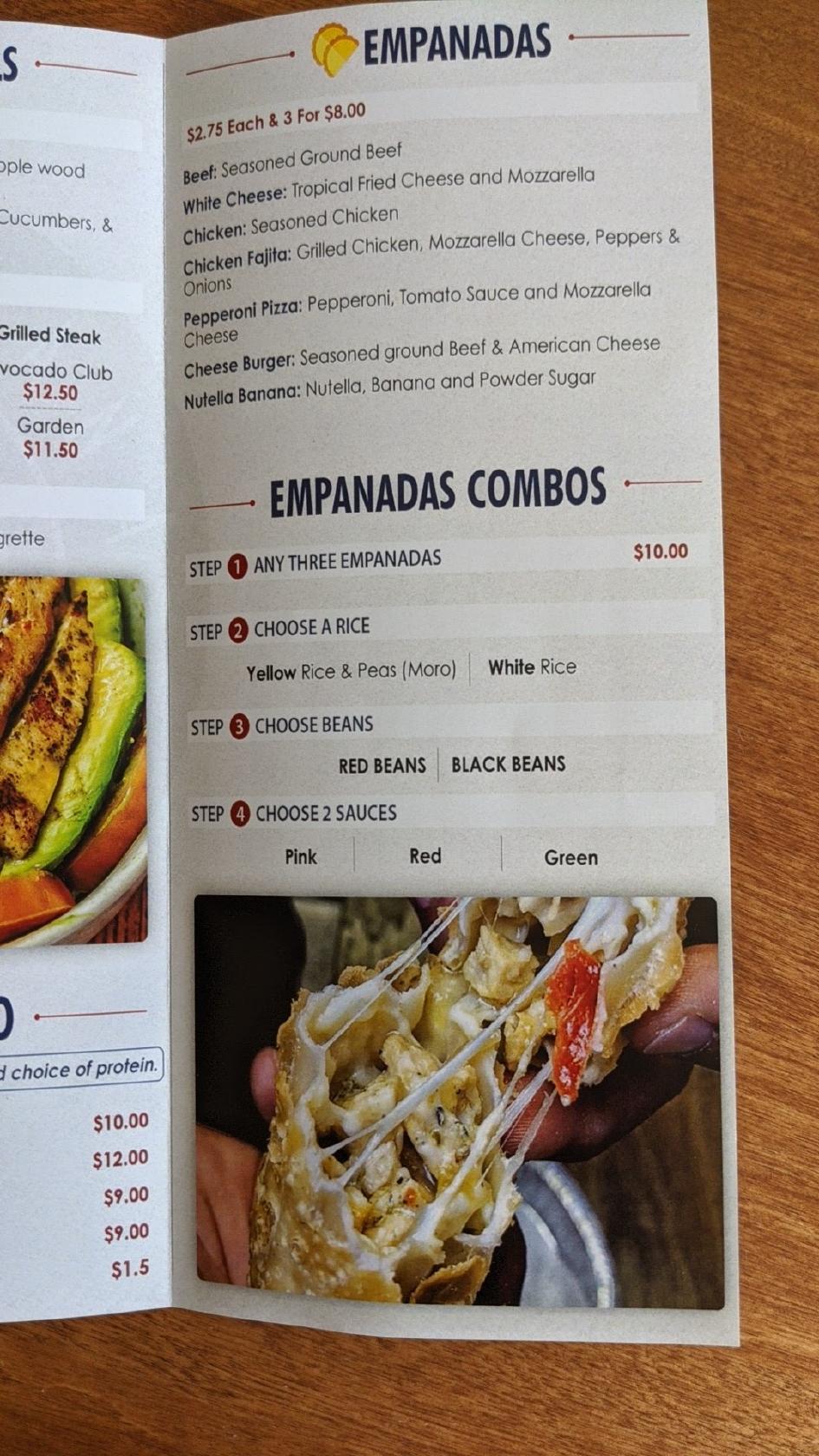 Menu at Punta Cana Grill restaurant, Rockville Centre