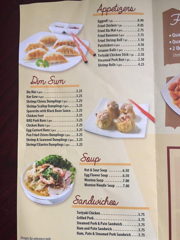 Menu at King Eggroll Express restaurant, San Jose, Leigh Ave