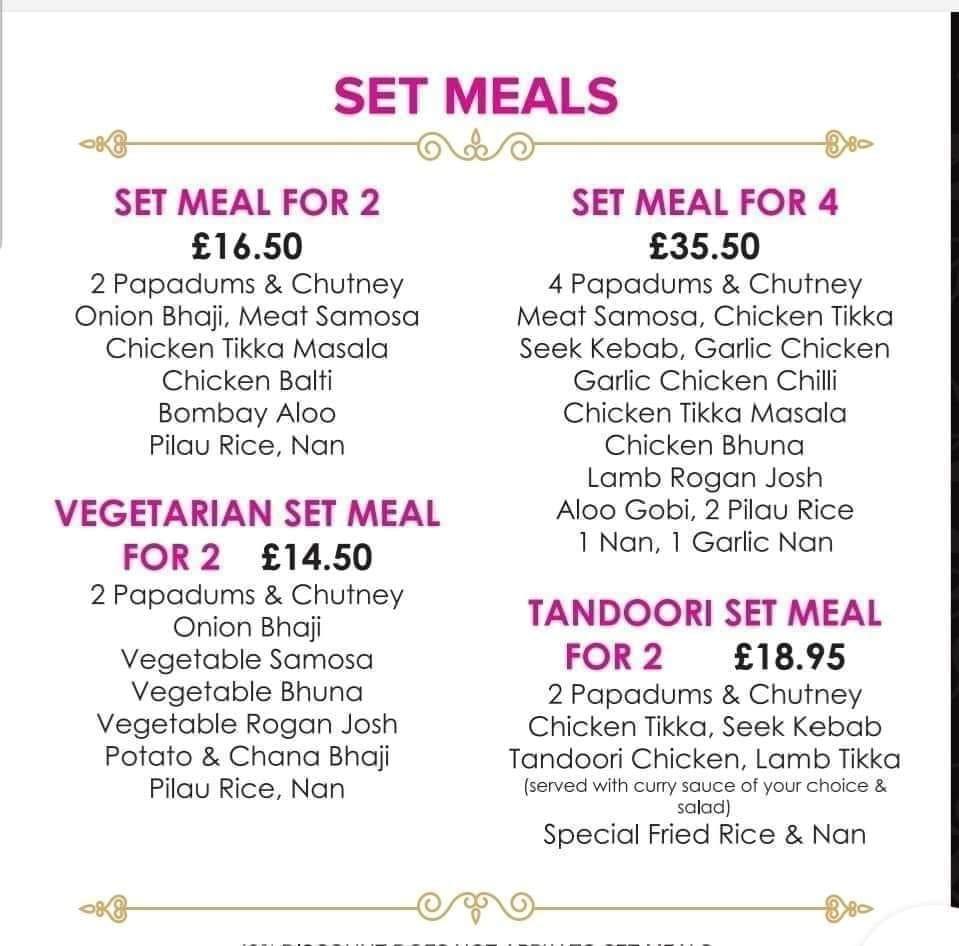 Menu at Shere Khan Express fast food, St Helens, 75 Liverpool Rd