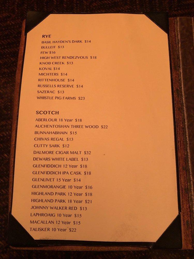 Menu at The Imperial pub & bar, Goleta