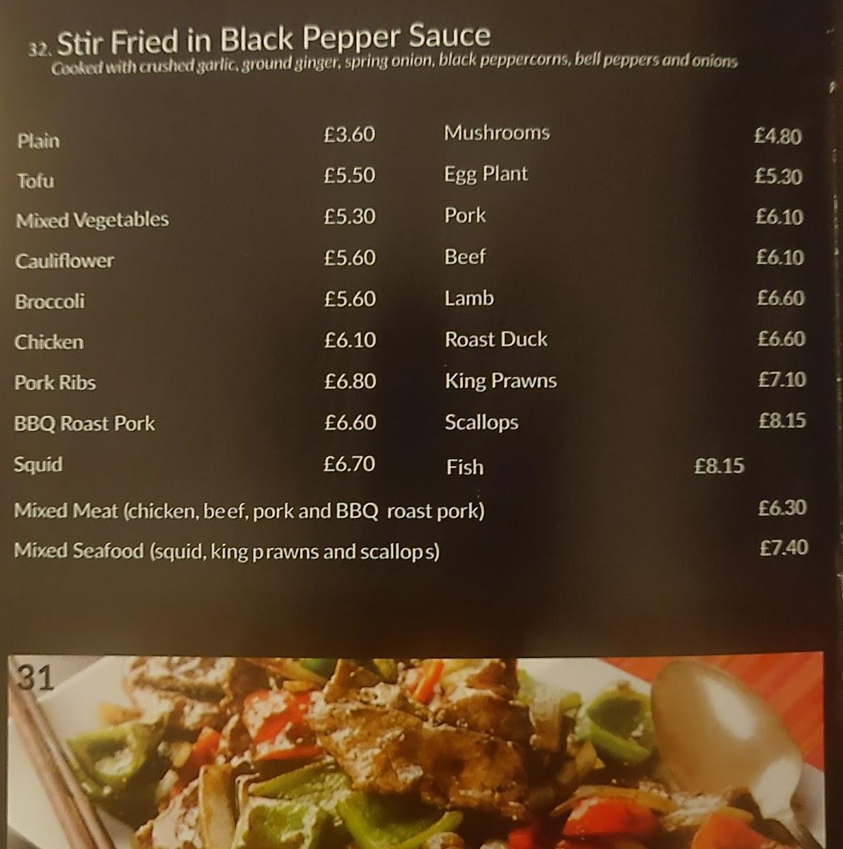 Menu at Chung's Chinese fast food, Hounslow, 13 New Heston Rd