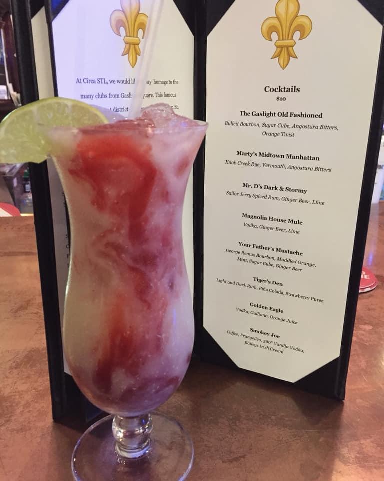 Menu at Circa Pub, Des Peres