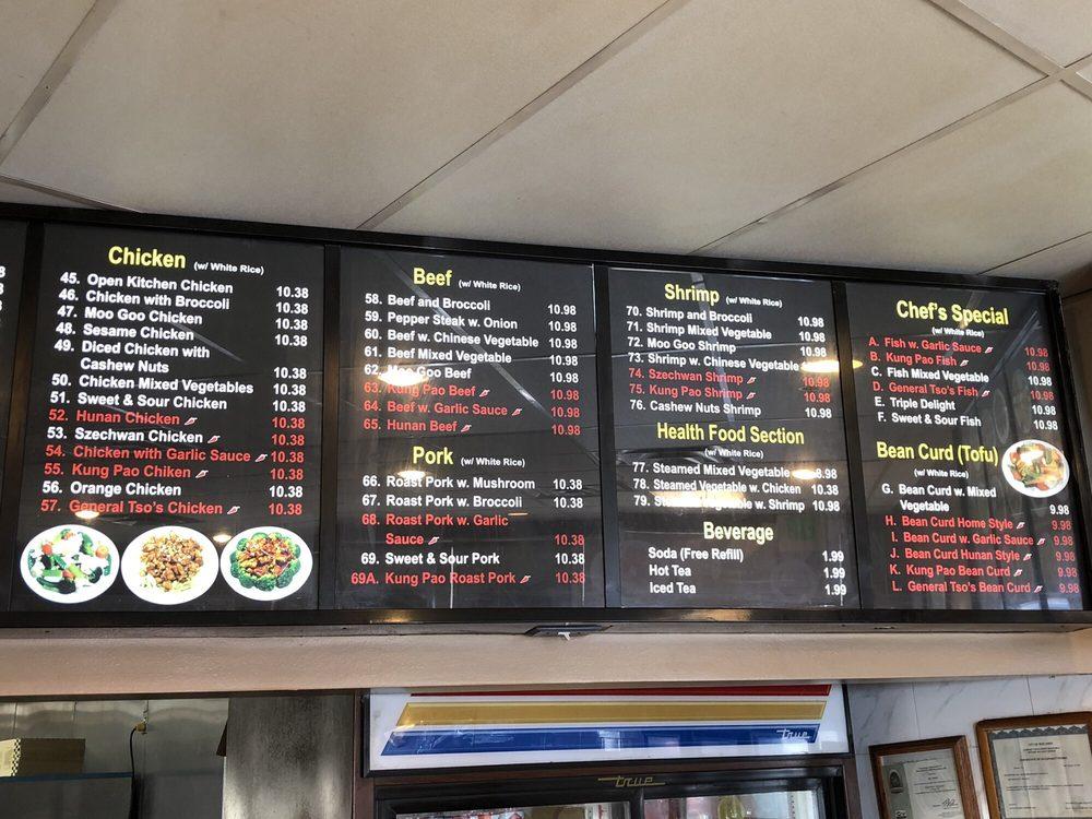 Menu at Open Kitchen restaurant, Redlands, Barton Rd