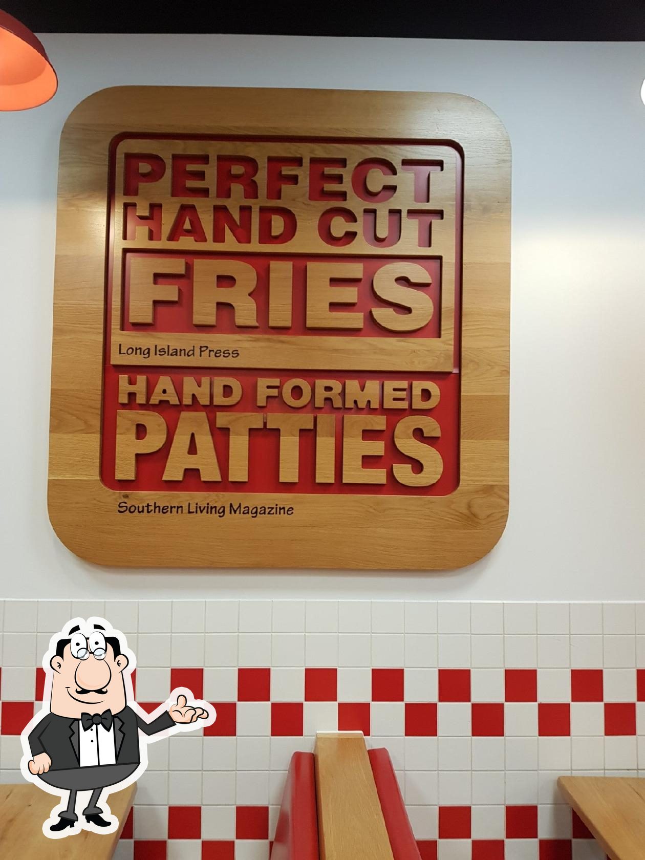 Comida rápida Five Guys Disney Village, Chessy - Carta del restaurante ...