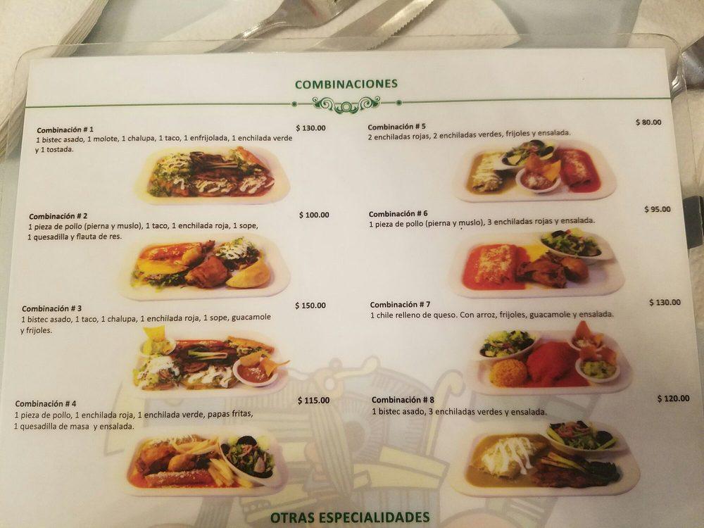 Menu at Super Antojitos restaurant, Tijuana, P.º de los Héroes No. 96