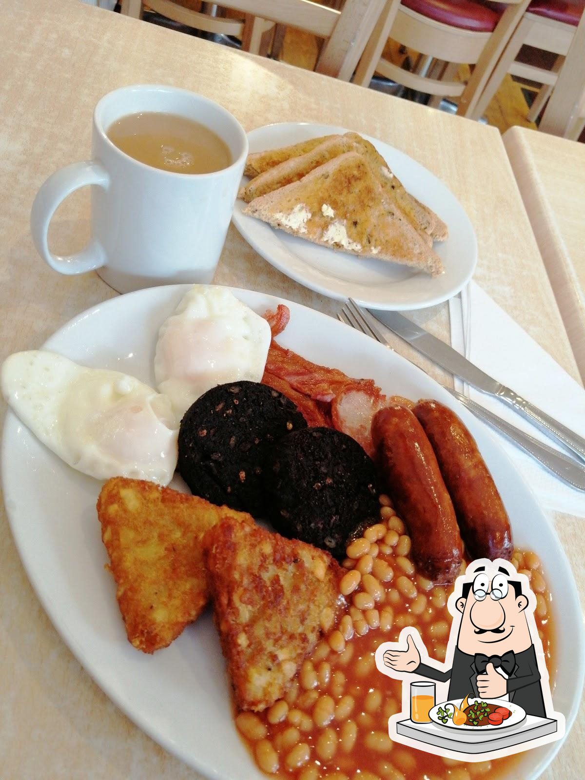 Half Moon Cafe, 125 Fulham Palace Rd in London - Restaurant menu and ...