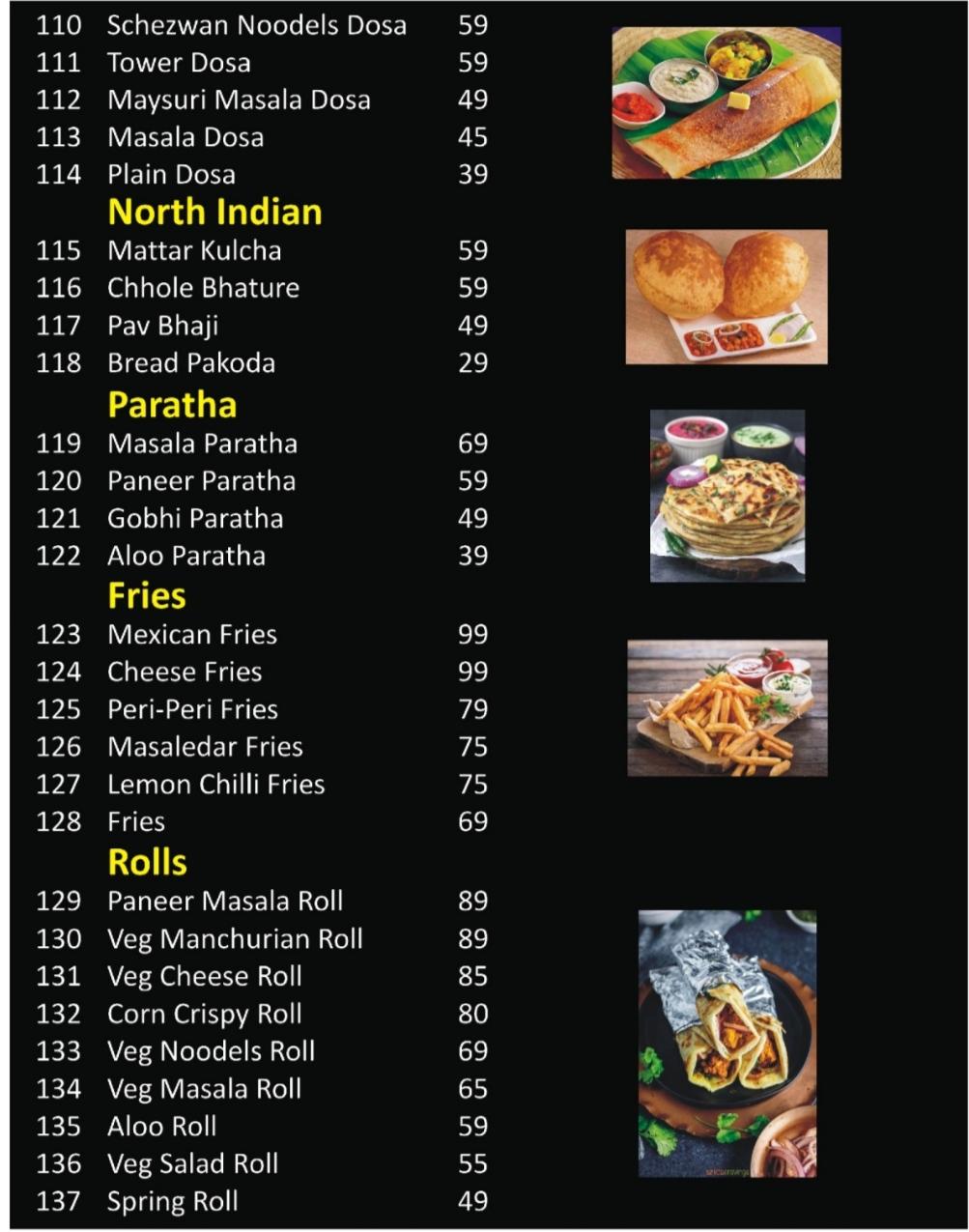 Menu at DON CAFE&RESTAURANT, Kareli