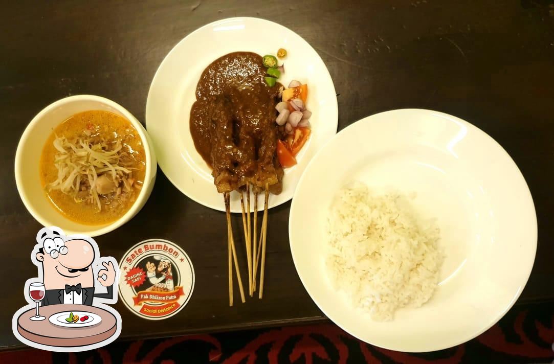 SATE BUMBON DAGING SAPI PAK DHIKRON PUTRA restaurant, Kendal ...