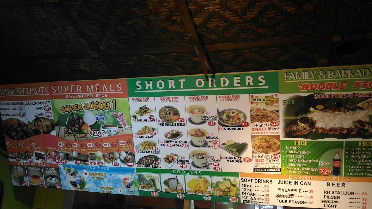 Menu at Tita FANNIES LIEMPO & CHICKEN HAUS restaurant, Iligan City ...