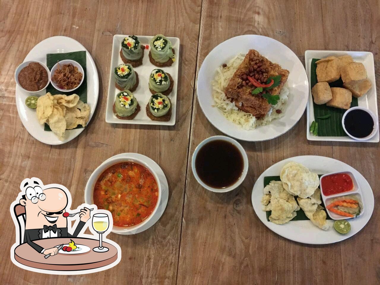 Omah Sendok restaurant, Jakarta, Jl. Taman MPU Sendok No.45 ...