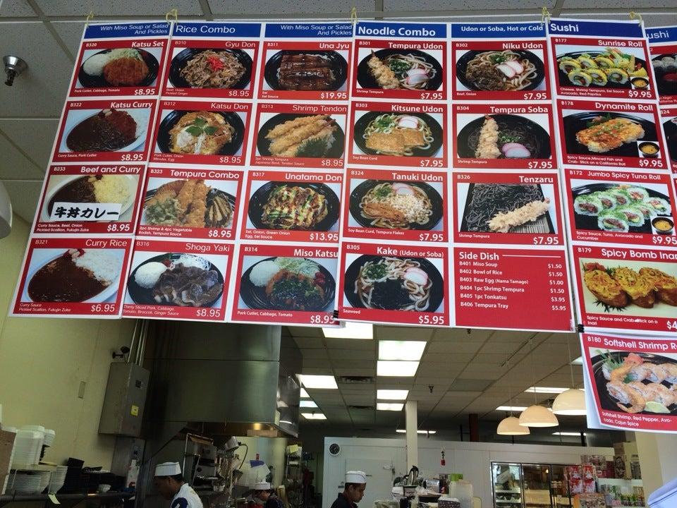 Menu at One World Market restaurant, Indianapolis