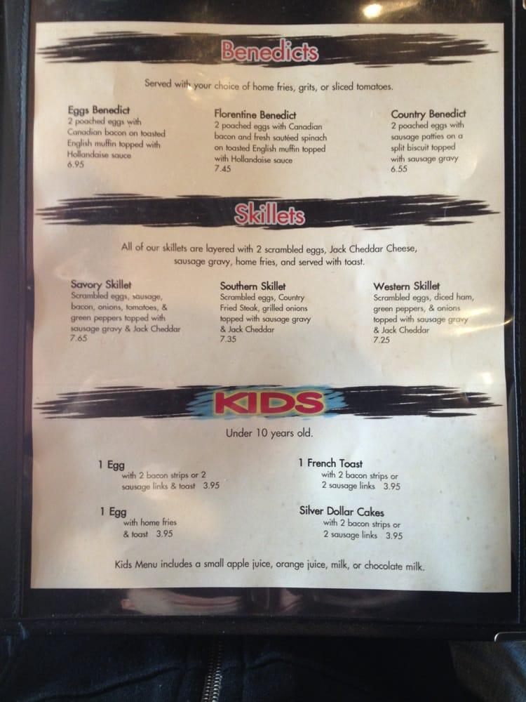 Menu at Savory Restaurant, Largo