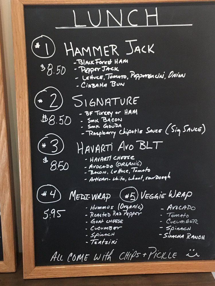 Menu at Coffee, Etc. cafe, Castle Shannon