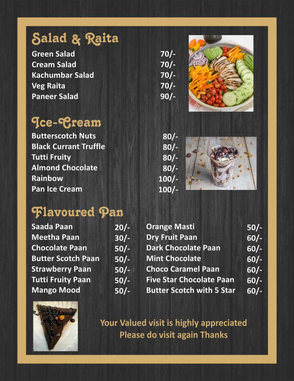 Menu at FOOD FROLIC, Rohtak