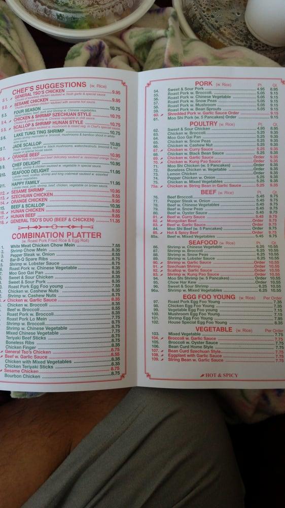 Menu at Golden Wok restaurant, New London, 353 Colman St
