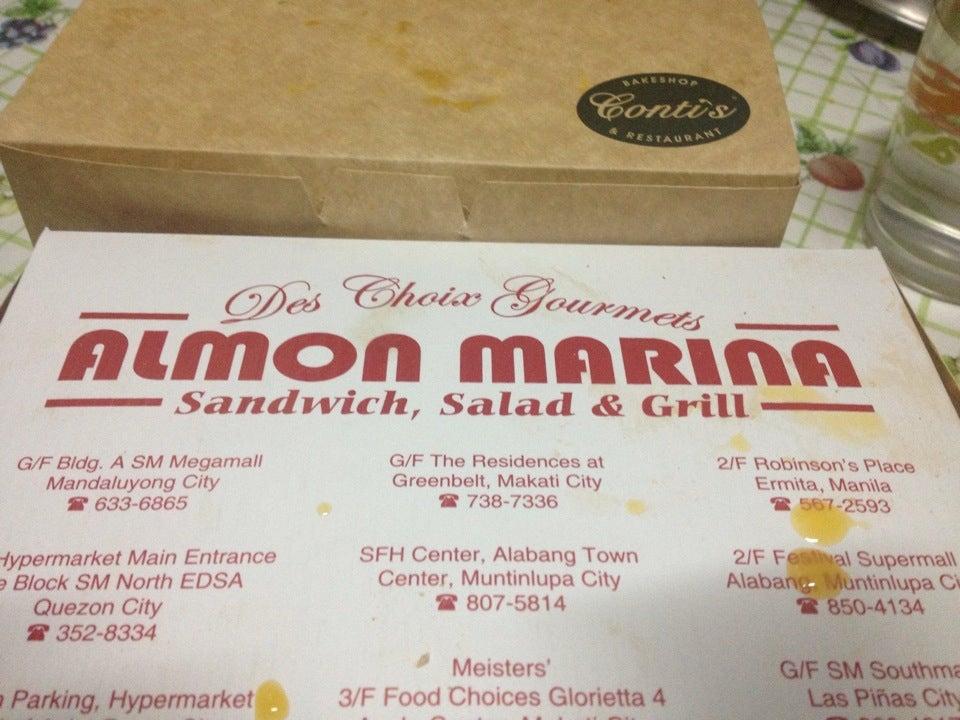 Carta del restaurante Almon Marina, Muntinlupa, Ground Floor