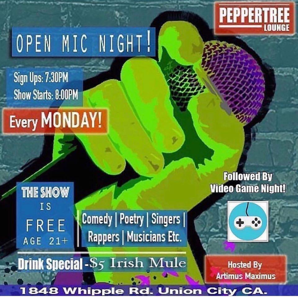 Pepper Tree Lounge in Union City - Restaurant menu and reviews