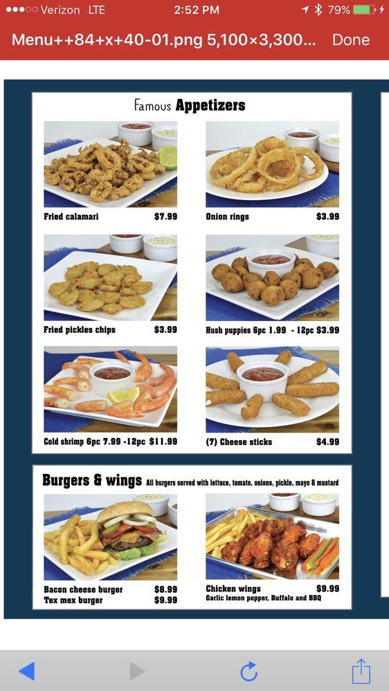 Menu at Super Shack pub & bar, McKinney