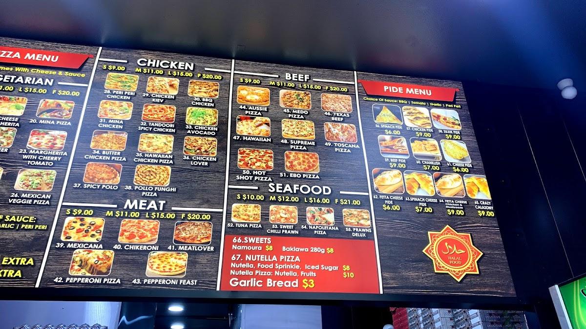 Menu at Mina Bakery Blacktown, Blacktown, 5/14 Sunnyholt Rd